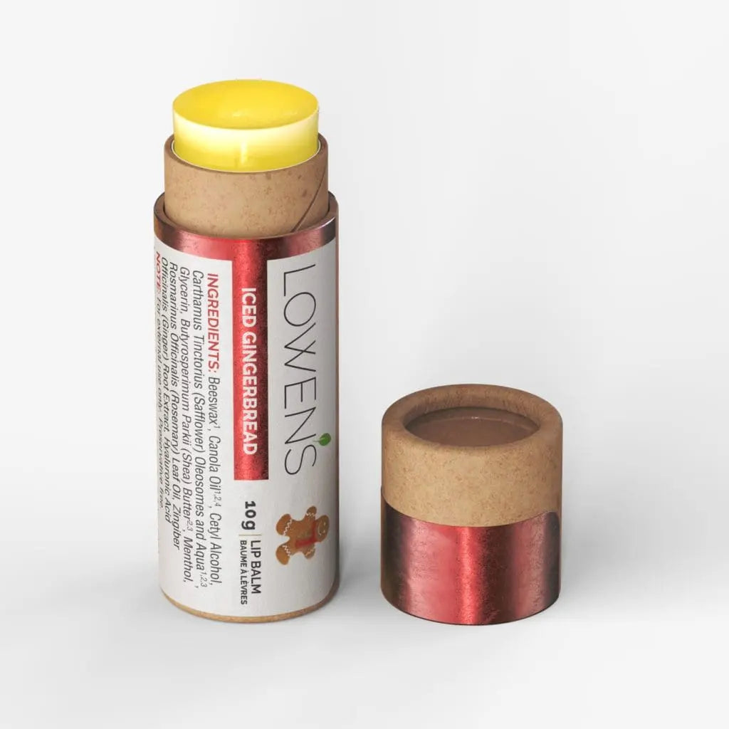 Gingerbread Lip Balm | Soothe and Protect Your Lips – Lowen's Natural ...